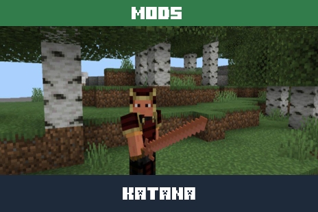 Download Katana Mod Minecraft Bedrock: MCPEDL