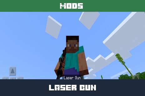 Download Laser Gun Mod Minecraft Bedrock: MCPEDL