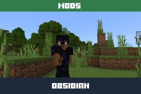 Download Obsidian Mod Minecraft Bedrock: MCPEDL