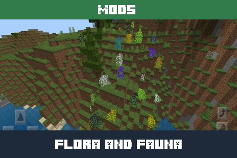 Download Flora and Fauna Mod Minecraft Bedrock: MCPEDL