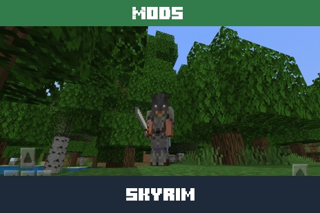 Download Skyrim Mod Minecraft Bedrock: MCPEDL