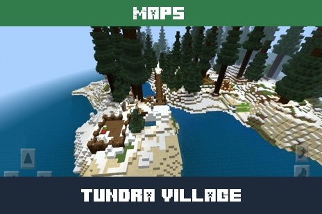 Download Tundra Village Map Minecraft Bedrock: MCPEDL