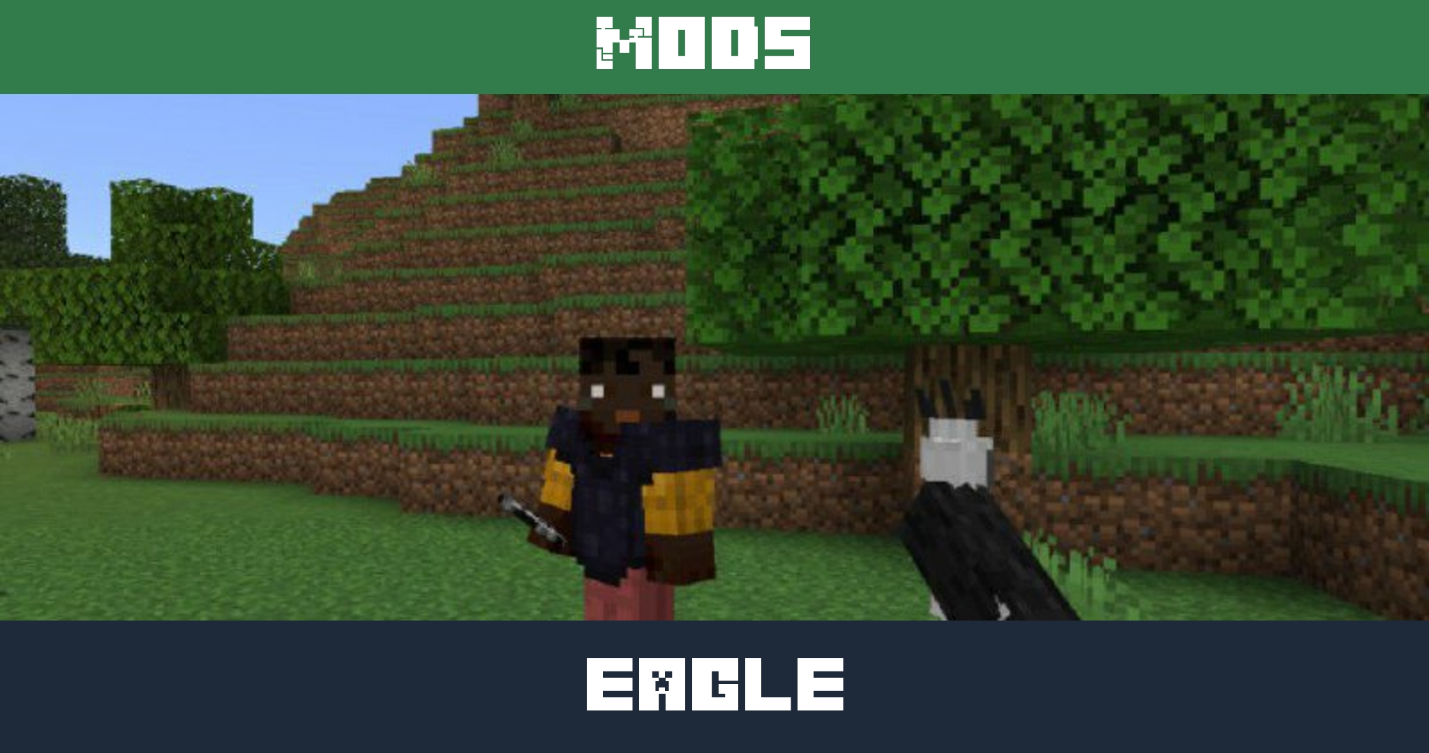 Download Eagle Mod Minecraft Bedrock: MCPEDL
