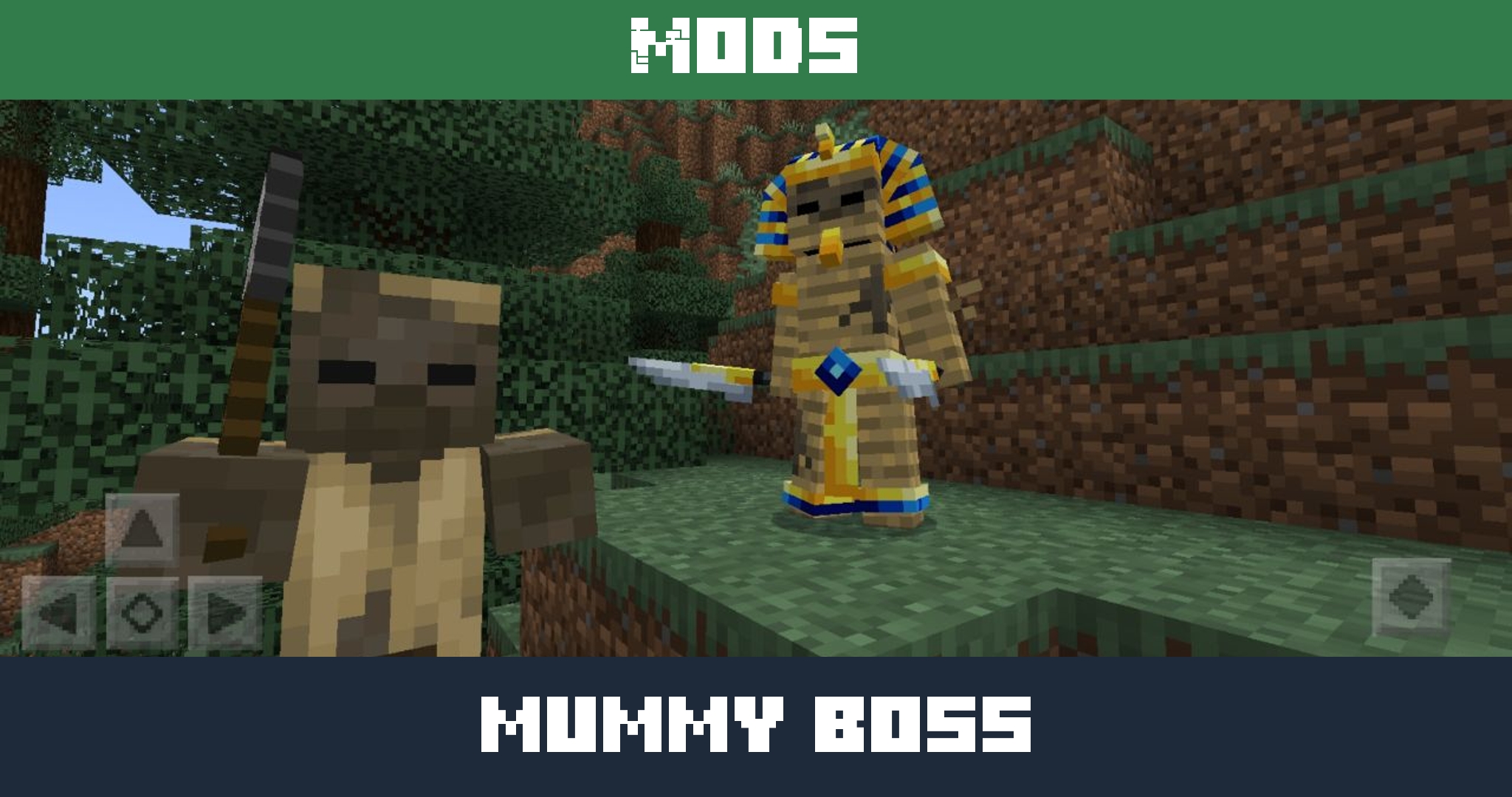 Download Mummy Boss Mod Minecraft Bedrock: MCPEDL