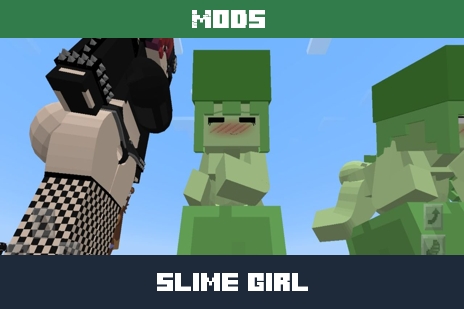 Download Slime Girl Mod Minecraft Bedrock: MCPEDL