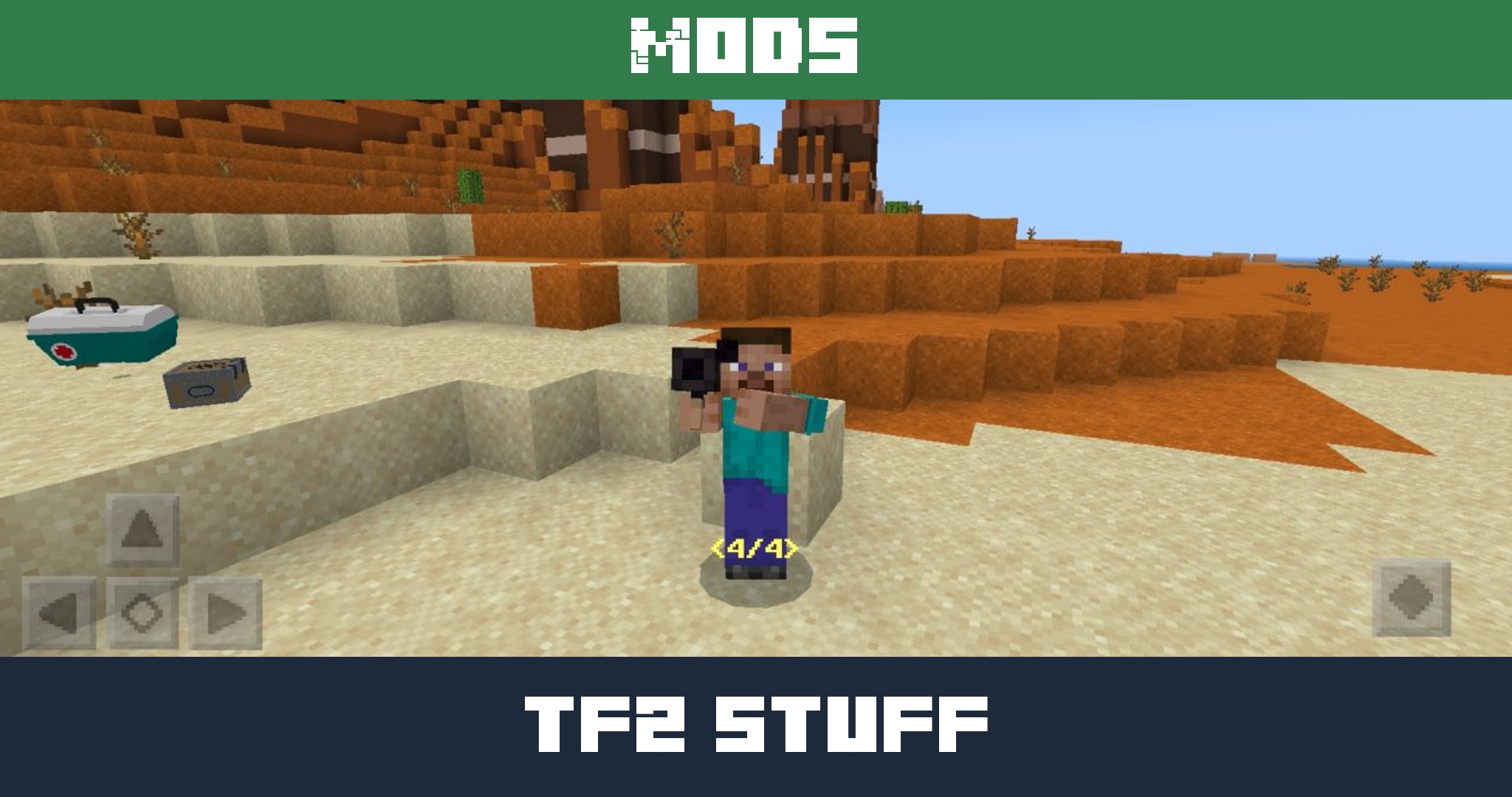 Download TF 2 Stuff Mod Minecraft Bedrock: MCPEDL