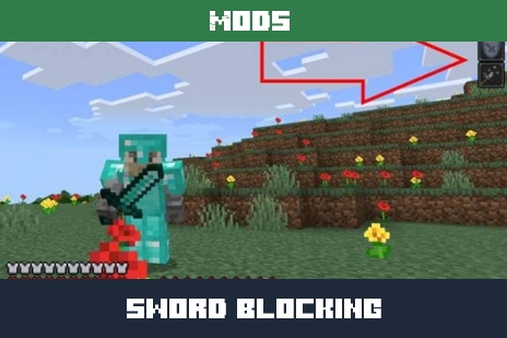 Download Sword Blocking Mod Minecraft Bedrock: MCPEDL