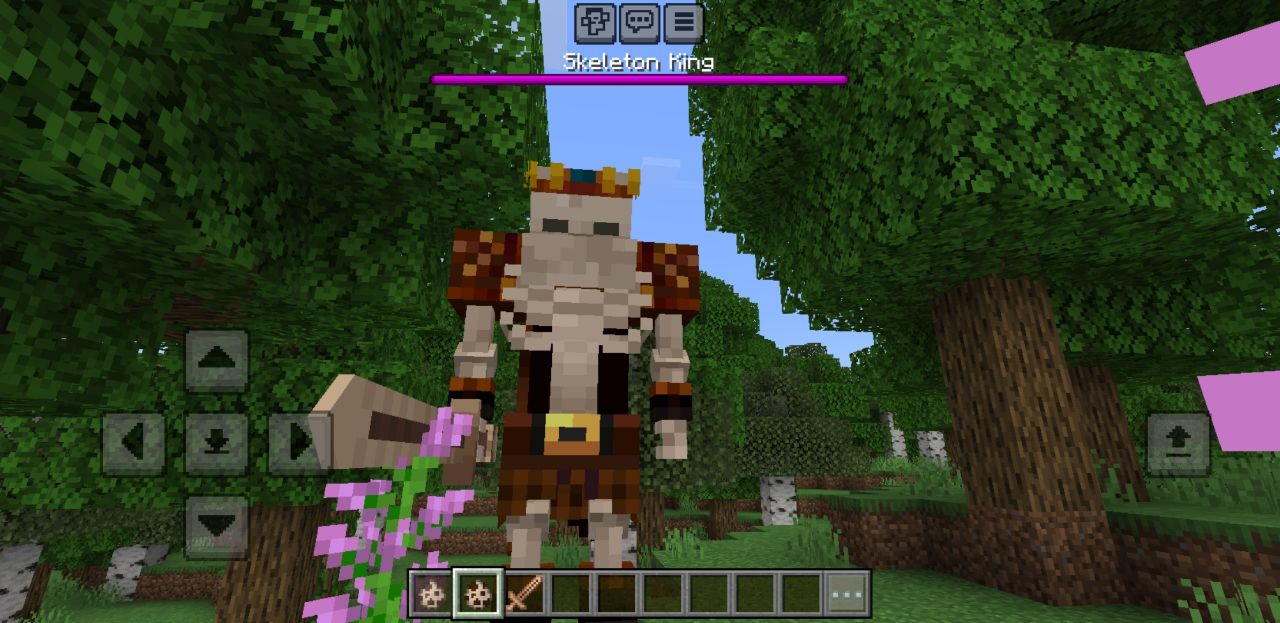 Download Skeleton King Mod Minecraft Bedrock: MCPEDL