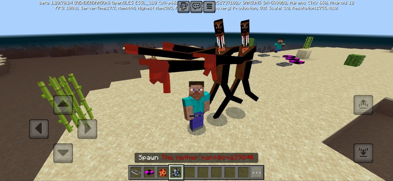 Download The Man from the Fog Mod Minecraft Bedrock: MCPEDL