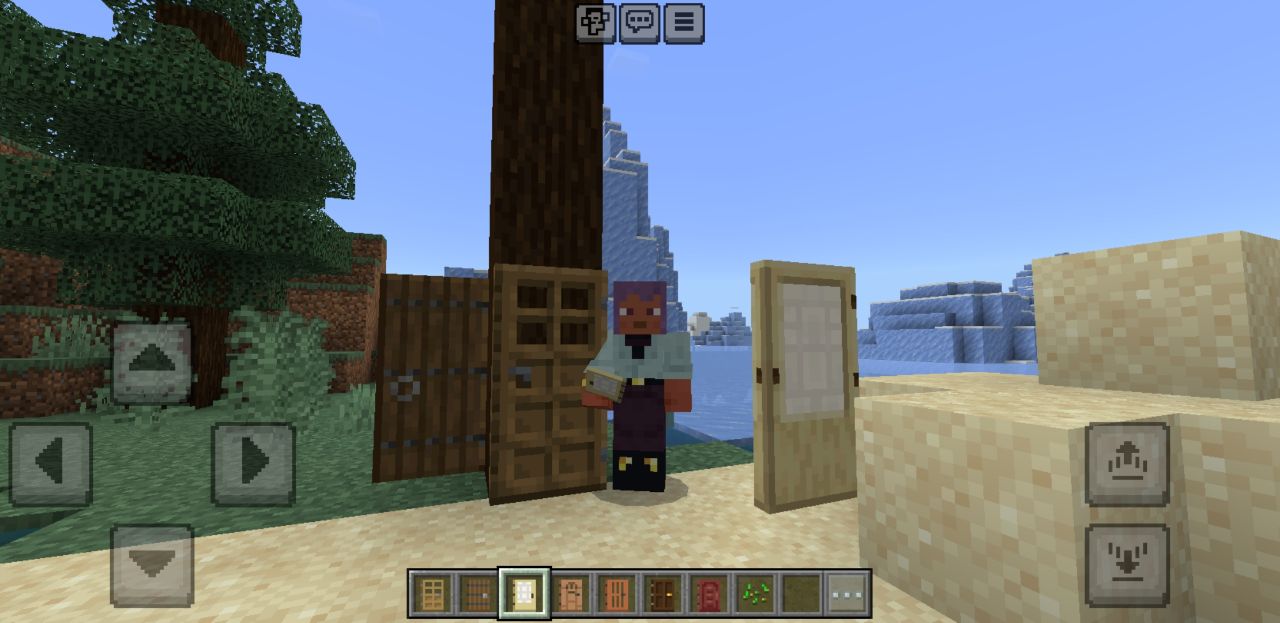 Download Double Door Mod Minecraft Bedrock: MCPEDL